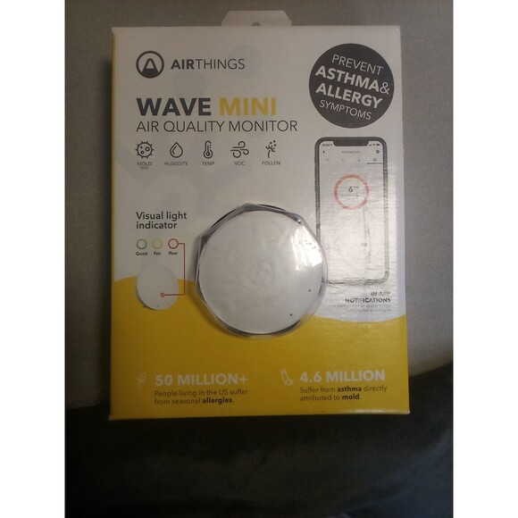 Airthings | Other | New Airthings Wave Mini Smart Indoor Air Quality ...